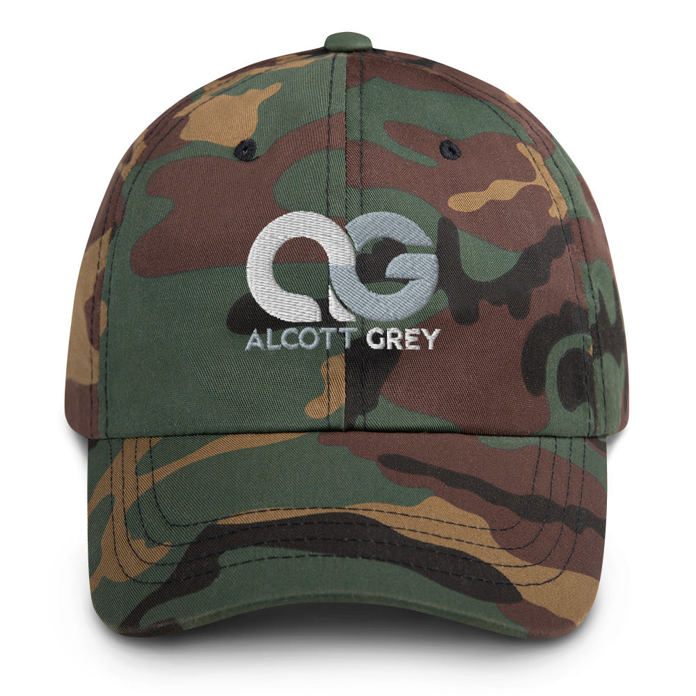 Camo Dad Hat – ALCOTT GREY